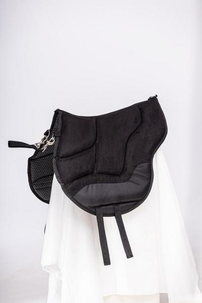 Quality Fashion And New Style Suede Fabric Bareback Pad With Non Slip Lining And Density Foam Filing for sale