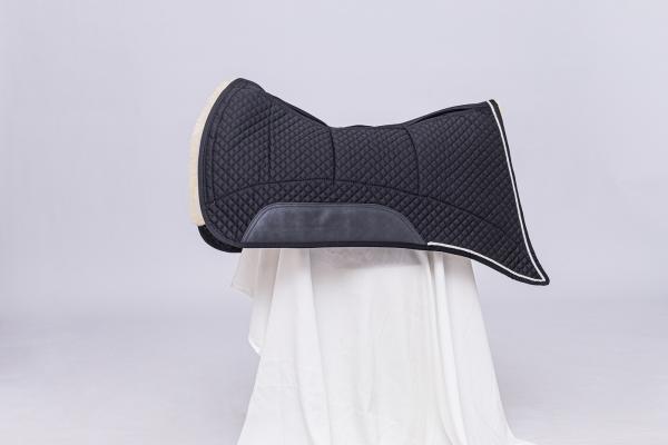 Quality Fashion Style Sheepskin Western Pad With 8 Pockets System And Inserts Genuine Australia Sheepskin A Grade for sale