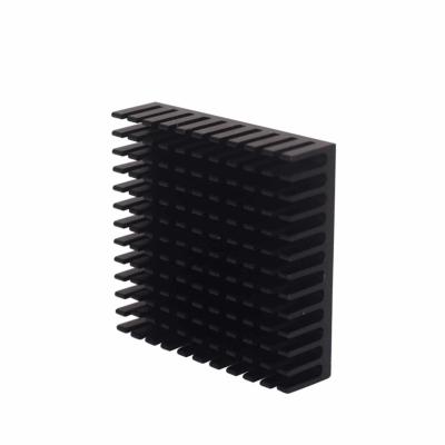 Cina stampatore di alluminio Parts dei radiatori 3D del nero del dissipatore di calore di 40*40*11mm in vendita