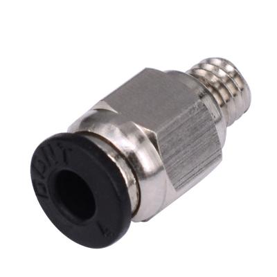 Cina connettore rapido di Head Extruder PC4-M6 della stampante 3D con la metropolitana di PTFE in vendita