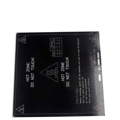 Cina piastra riscaldante di Heatbed Aluminum Substrate della stampante di 214*214* 3mm 24V 3D in vendita