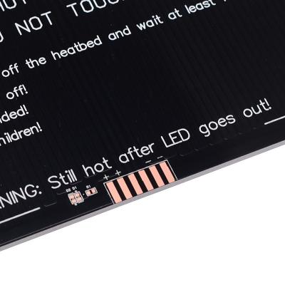 Cina Stampante di alluminio 3D Heating Bed del substrato MK3 220 220*220*3mm in vendita