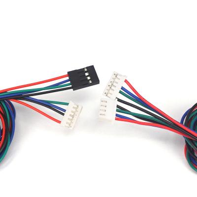 Cina stampatore Accessories 6 Pin Stepper Motor Extension Cable dell'ABS 4Pin 3D di 2m in vendita
