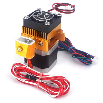Cina Corredo giallo/nero dell'espulsore dell'ugello del metallo della testa di stampa 3D MK8 Prusa I3 in vendita