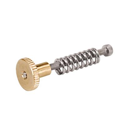 Cina UM2 corredo d'argento di Springs Heatbed Leveling della stampante della manopola M3*42mm 3D in vendita