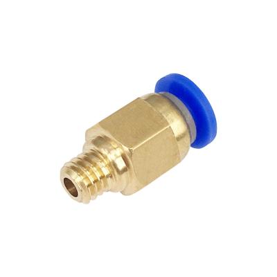 Cina Stampatore blu dorato Accessories Pneumatic Connectors di PC4 M5 PC4 M6 3D in vendita