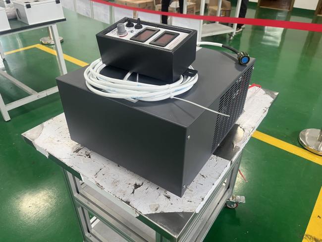 12V 500A Rectifier unit showing front panel controls