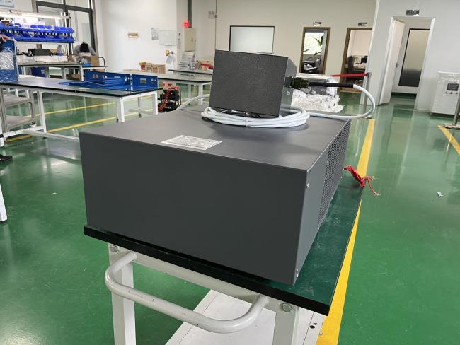 Close-up of 9V 1000A IGBT Rectifier control panel