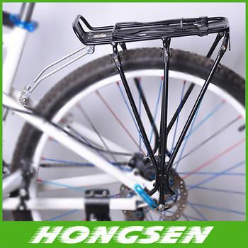 China Mountain bike Cycling accessories Alloy V-Brake Rear Bag Pannier Rack Carrier for sale