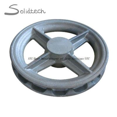China OEM Sand Casting Groove V Belt Cast Iron Pulley Wheel for sale