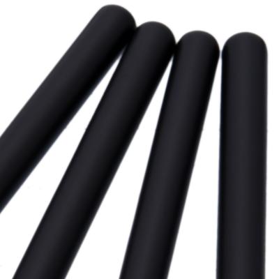 China Synthetic Rainbow Makeup Brush Set Plastic Handle Eyeshadow Blending Brush for sale