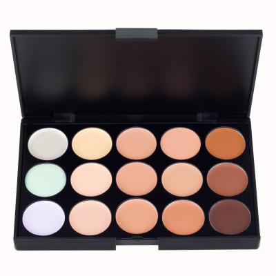 Cina Tavolozza crema di correttore di trucco della crema di contorno di colori del corredo 15 di contorno in vendita