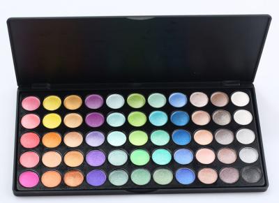 China Hoog Privé Etiket 55 van de Pigment Professioneel Make-up het Palet van de Kleurenoogschaduw Te koop
