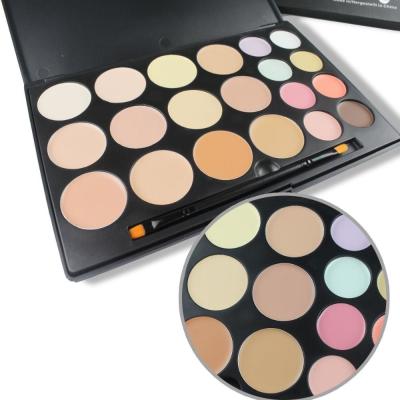 China Oem Cosmetics 20 Colors Concealer Palette Waterproof Makeup Concealer Palette for sale