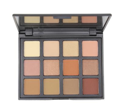 Cina Private Label Best Eyeshadow Makeup 12 Shades Shadow Eye Palette 12NB in vendita