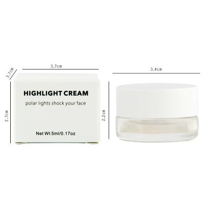 Cina Singola cassa del fronte di trucco della crema professionale dell'evidenziatore con 3 colori in vendita
