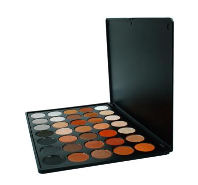 China Gedrukt schitter de Oogschaduwpan Met pigment gekleurde Verscheidenheid van de Oogmake-up van Verstrekte Texturen Te koop