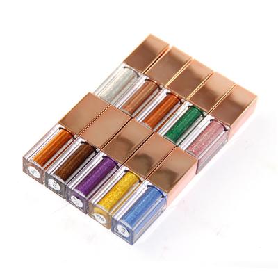 中国 化粧品の光沢がある液体の目の構造のアイシャドウのきらめきの微光のLipglossの日焼け止め 販売のため