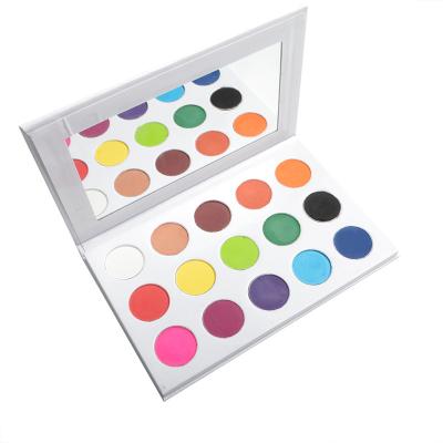 China High Pigment Matte Mineral Eyeshadow Loose Highlighter Powder Print Your Own Logo for sale