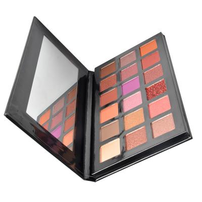 China Coloração fácil impermeável da sombra da composição do olho de 18 cores matte/do brilho estrela do estilo à venda