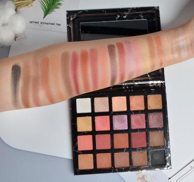 China 20 van het de Oogschaduwpalet van de kleuren de Rokerige Minerale Make-up Langdurige Gemakkelijke Kleuring Te koop