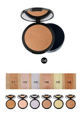 China Hoog van de Make-uphighlighter van het Pigmentgezicht Langdurig 6 Kleurenkostuum voor Om het even welke Gelegenheden Te koop