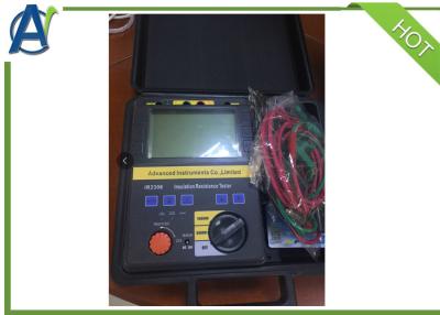 China 5KV 10KV Insulation Resistance Tester With LCD Display Inbuilt Battery for sale