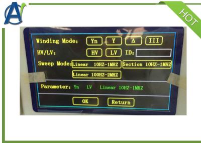 China Electrical Test Instrument for Transformer Winding Deformation Displacement Test for sale