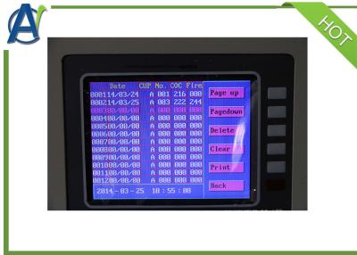 China Automatic ASTM D92 Open Cup Flash Point Test Set for Petroleum Testing Equipment for sale