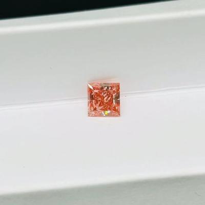 China 2.42CVD kan de roze prinsesdiamant aanpassen zonder inlegcultivatiediamant. for sale