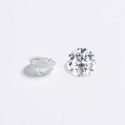 Cina Taglio rotondo 2ct DE Colore VVS Chiarezza Laboratorio CVD Diamante Con 18K Oro Giallo Anello di fidanzamento in vendita