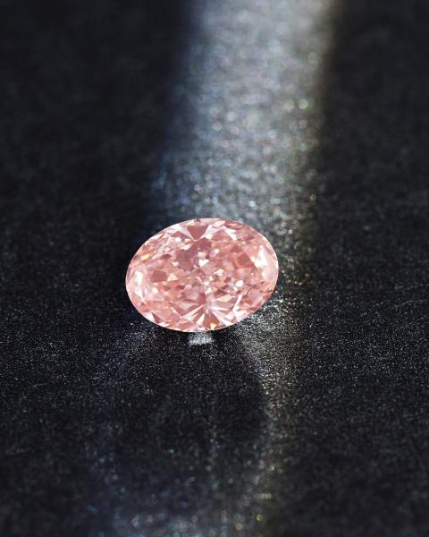 O laboratório fraco fez o diamante crescido laboratório do CVD Diamond Prime Source Oval Loose de Diamond Pink dos diamantes