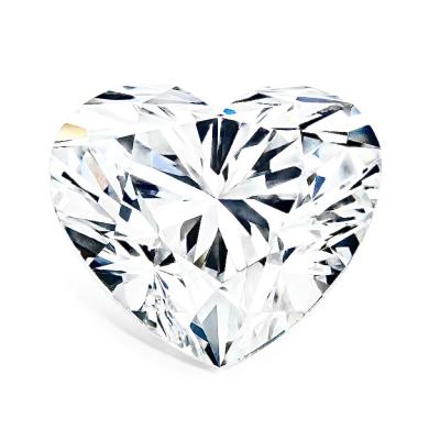 Cina Bello Disegno a Forma di Cuore 18K Laboratorio Cresciuto Orecchini Diamante Gioielli Moda Forma di Cuore 1ct Orecchini Diamante in vendita