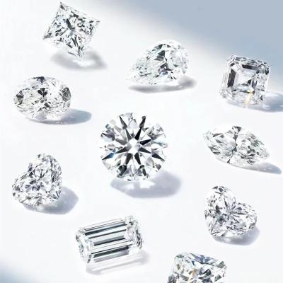 Cina Bello Disegno a Forma di Cuore 18K Laboratorio Cresciuto Orecchini Diamante Gioielli Moda Forma di Cuore 1ct Orecchini Diamante in vendita