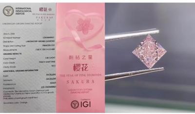 中国 Sakura Pink Lab Grown Diamonds Pink Diamonds Lab Created Colored Diamonds prime source 販売のため