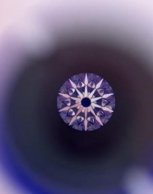 China 10 Hearts Arrows Round Shape Lab Grown Diamonds Certified Synthetic Diamonds for sale