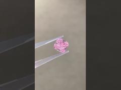 CVD 1.09 Ct Loose Synthetic Cushion Cut Diamond IGI Certificated Fancy Light 10 Mohs