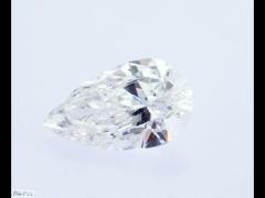 Clarity VVS-VS Pear Shaped Lab Created Diamond Color D-G IGI Certified