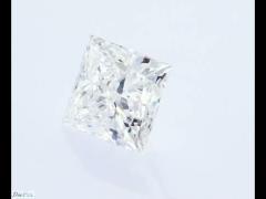 1-1.99Carat Colorless Loose Princess Cut Lab Grown Diamond Studs