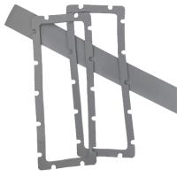 China Vehicle Battery Bonding Rectangular Rubber Gasket For Sealing High Temperature for sale