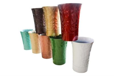 Cina Vasi di plastica a 20 pollici stile americani della pianta delle piantatrici di plastica alte di prevenzione della crepa in vendita