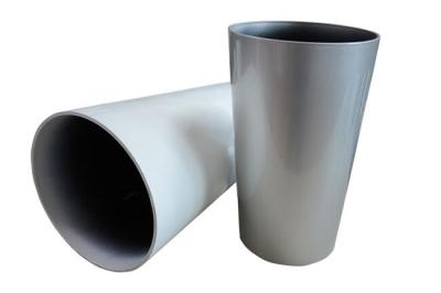 China ODM Sandy Paint Tall Grey Plastic Corrosiebestendige Planters Te koop