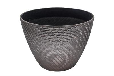 Cina 15,5 ' contenitori di plastica del giardino delle grandi felci all'aperto rotonde delle piantatrici ' di X12.75 X15.5» in vendita