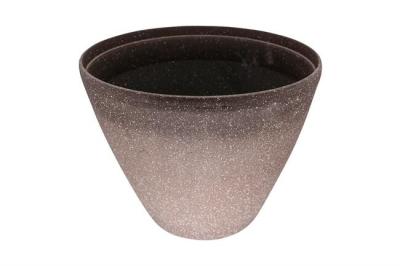China Dia 12cm 8.5cm het Verfraaien Plastic Bloempotten voor Koffietafel Te koop