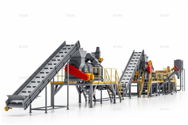 Quality Cold Washing PET Plastic Recycling Line For Round Bottles 500-1000kg/H for sale