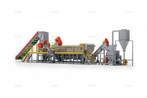 Quality 500kg/H HDPE Bottle Recycling Washing Line High Efficiency Waste Plastic Bottle Washing Line for sale
