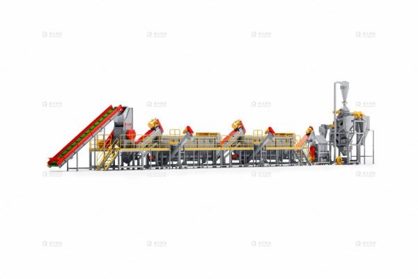 Quality Cold Washing HDPE/PP Plastic Recycling Washing Line 1000kg/h for sale