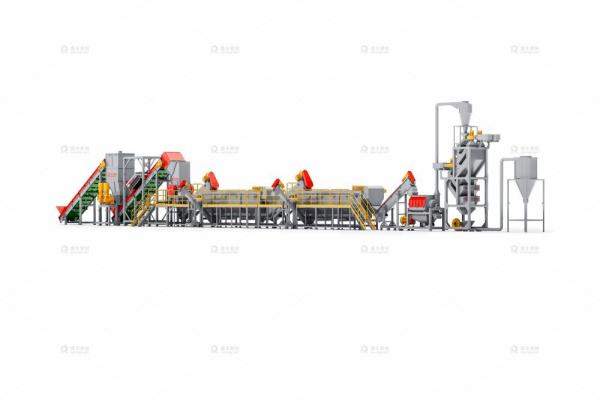 Quality HDPE PP Bottle Recycling Line Cold Washing 2000-3000kg/H Energy Efficient for sale