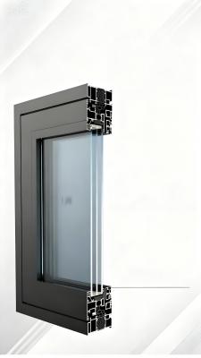 China GYG65 Soundproof Window 1.2mm-2.0mm Aluminum Frame Casement Windows for sale