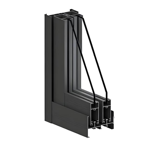 Quality GC80 Aluminum Sliding Window Powder Coating Custom Sliding Windows for sale